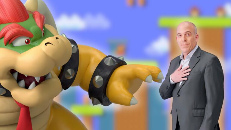 Nintendo - Doug Bowser pose la manette